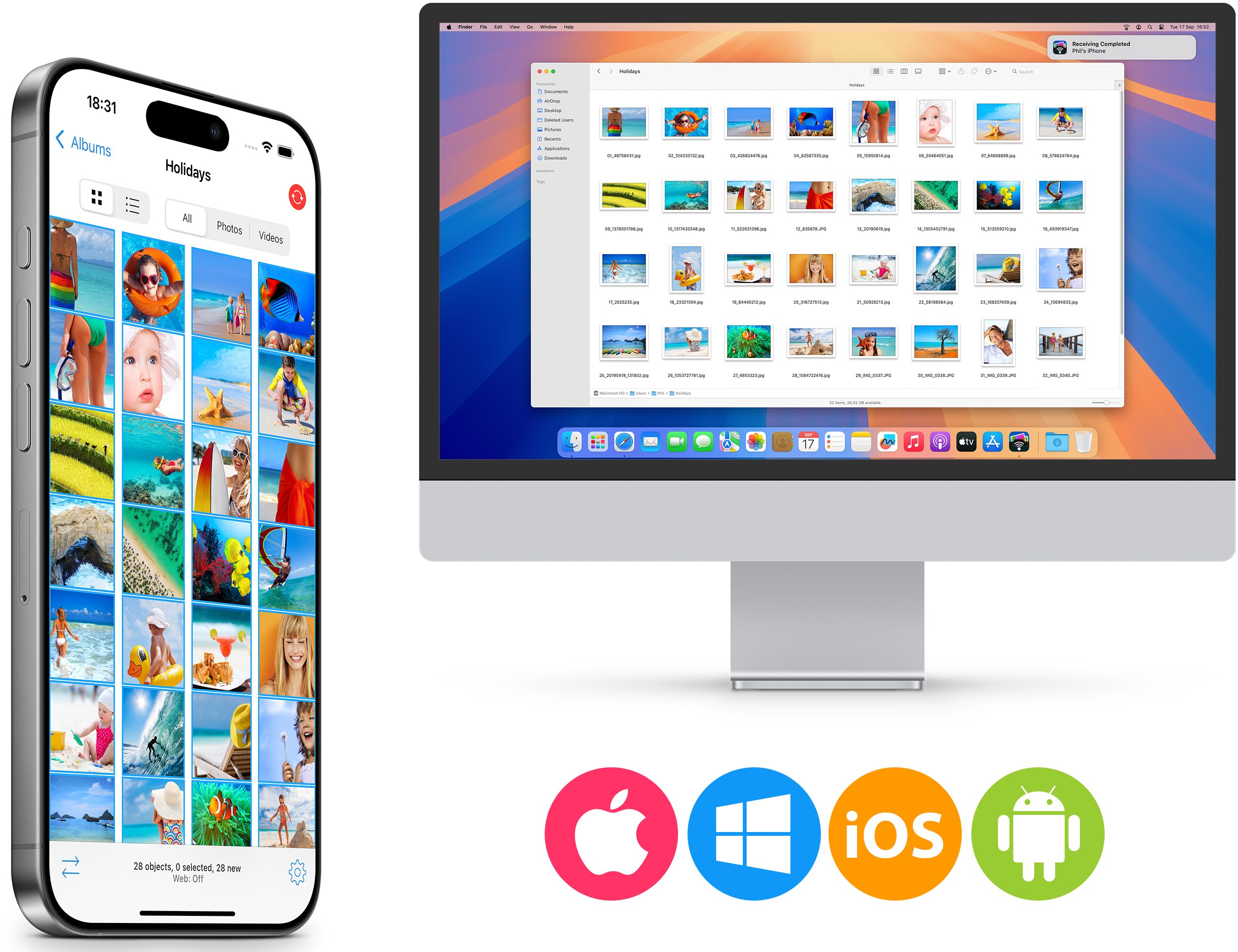 PhotoSync – Photo Transfer and Backup App | For iOS & Android - PhotoSync